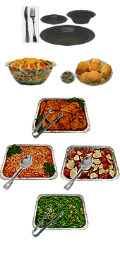 Brennan's Catering: 1 Entree and 3 Side Dishes