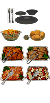 Brennan's Catering: 2 Entrees and 2 Side Dishes