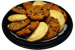 Brennan's Catering: Gourmet Cookie Tray - Regular (12 Cookies)